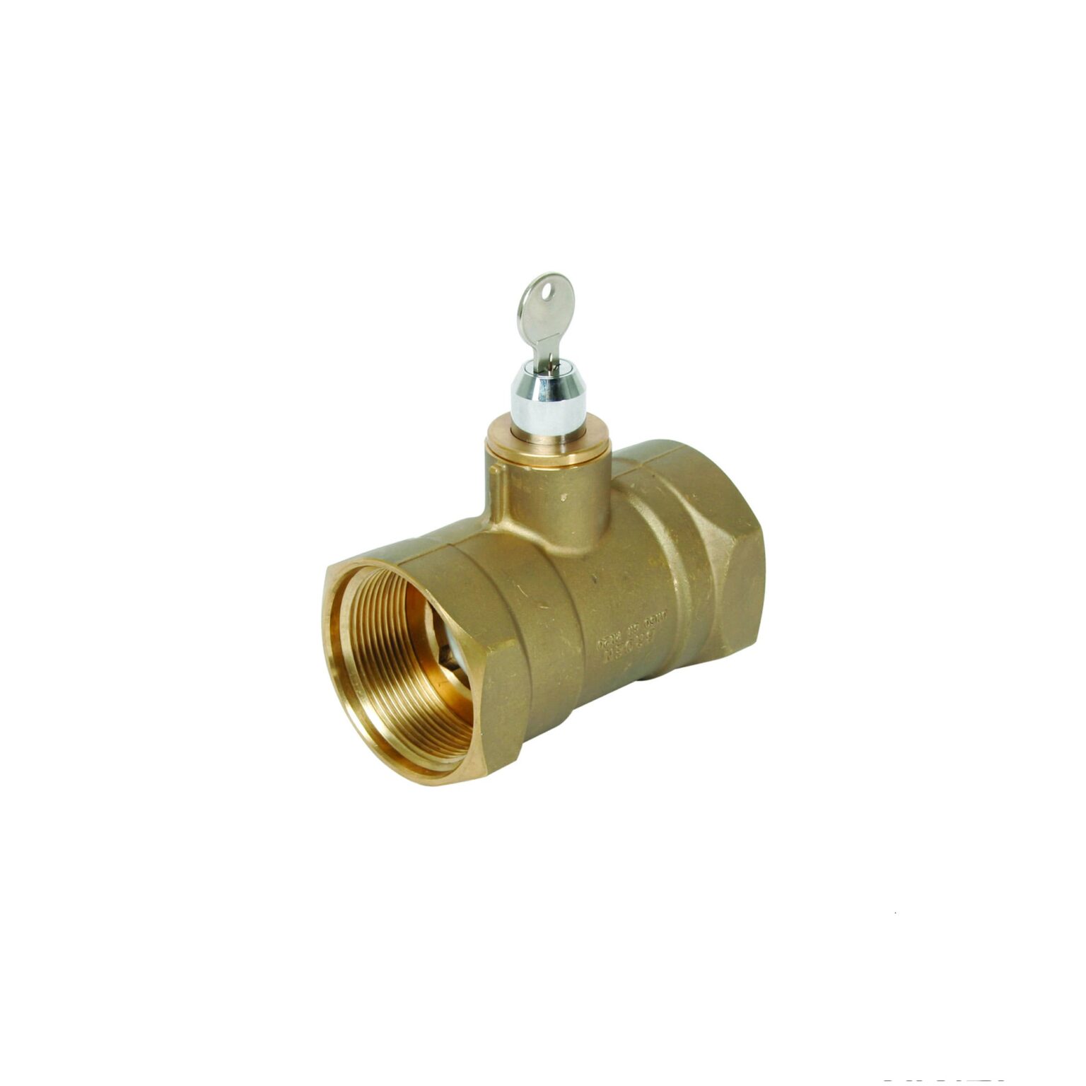 BROEN -1 1⁄2" BALLOFIX BRASS LOCKABLE VALVE