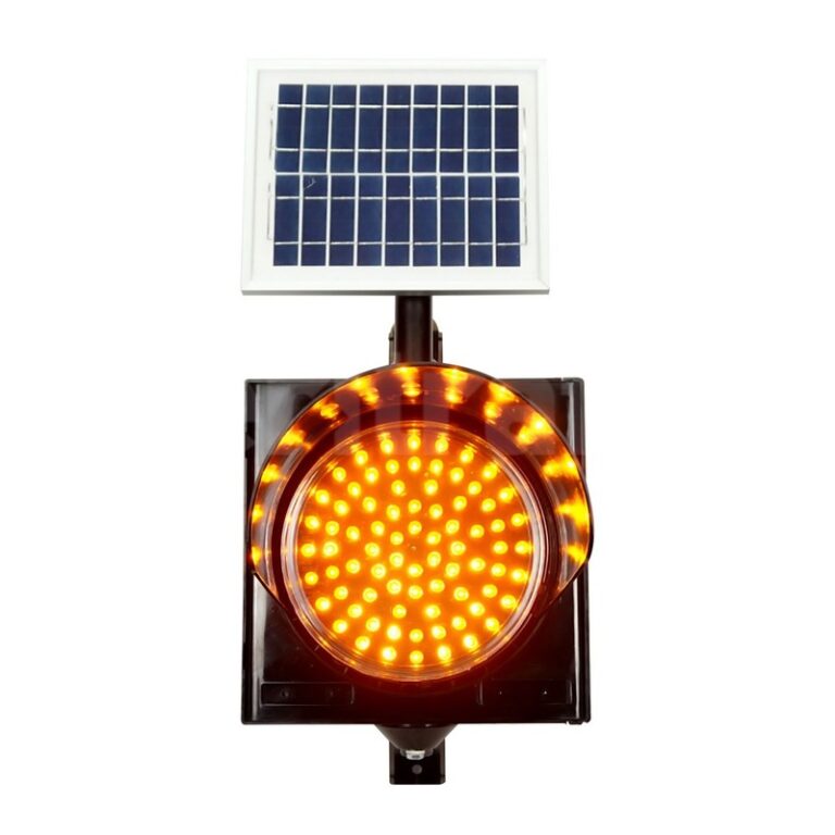 SOLAR TRAFFIC FLASHING LIGHT